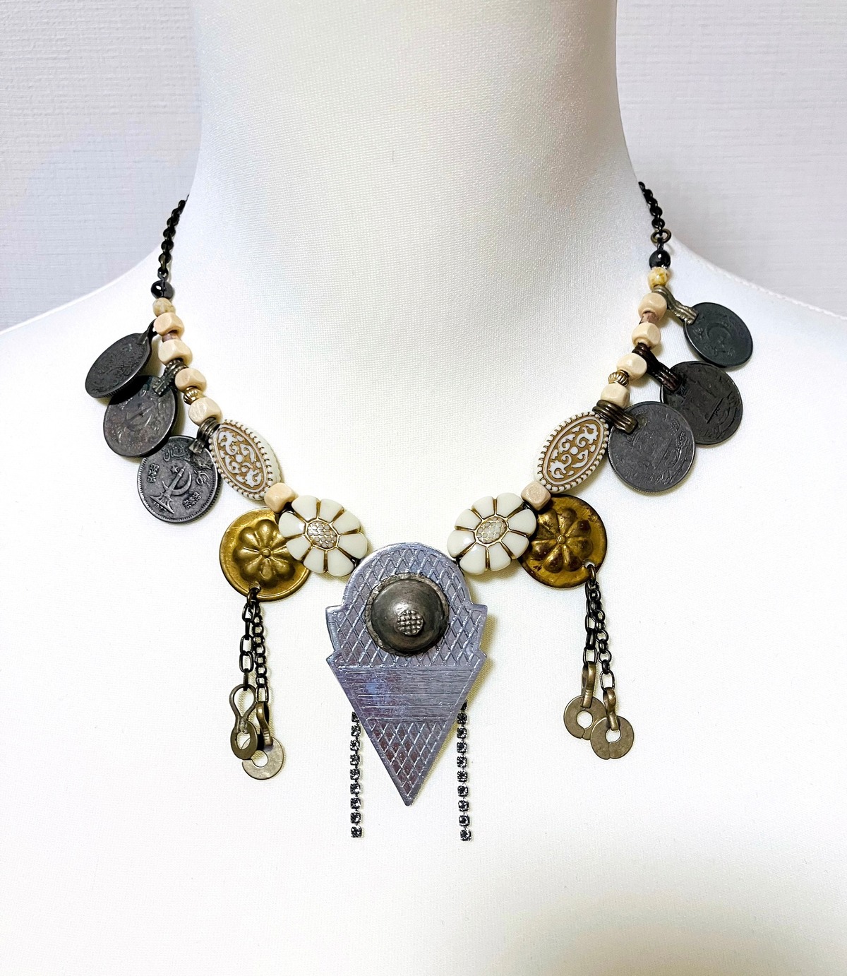 Tribal necklace 15 | DEEPSUN for tribal fusion style bellydance