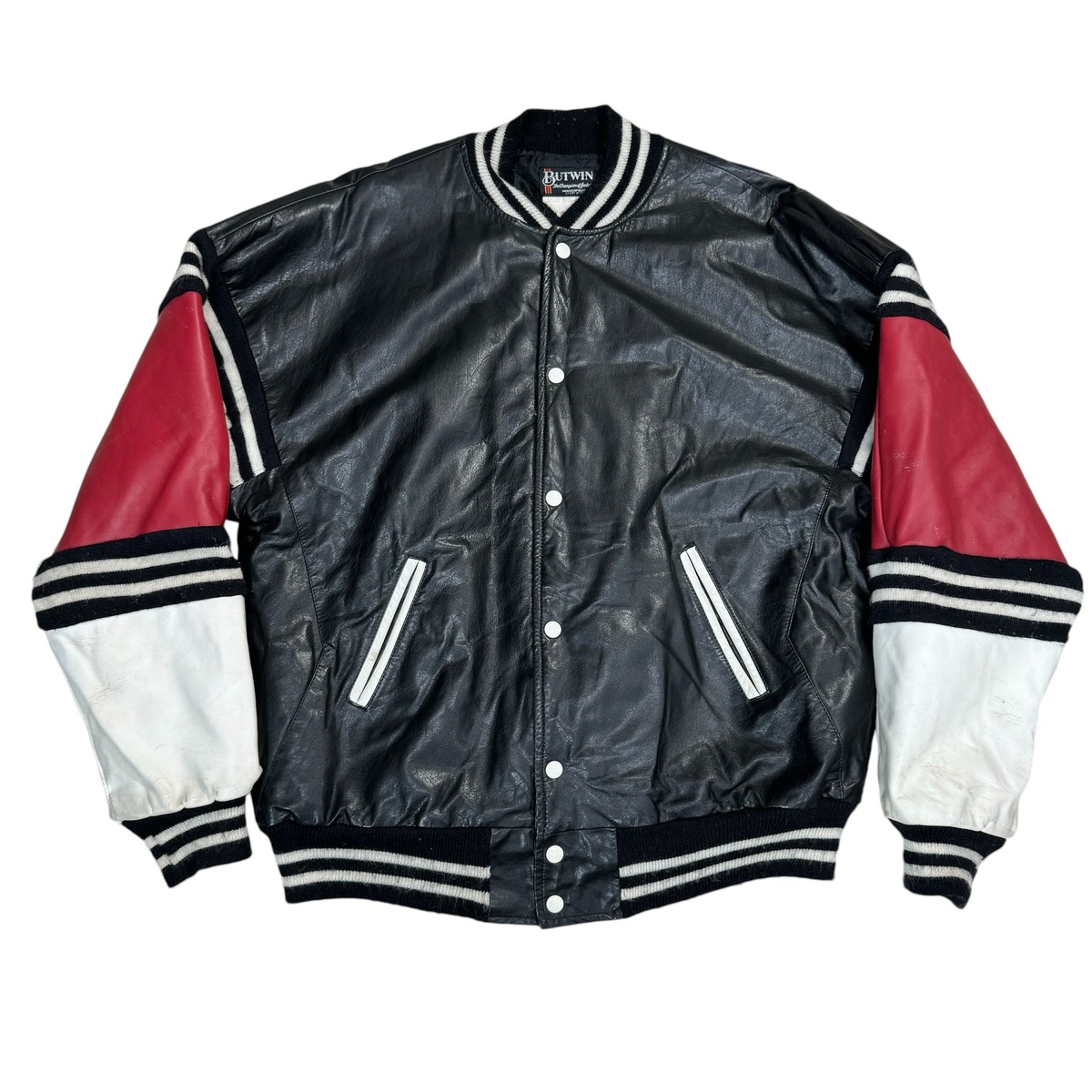 80s BUTWIN（バトウィン) AWARD JACKET All leather | 古着屋 savvy vintage online