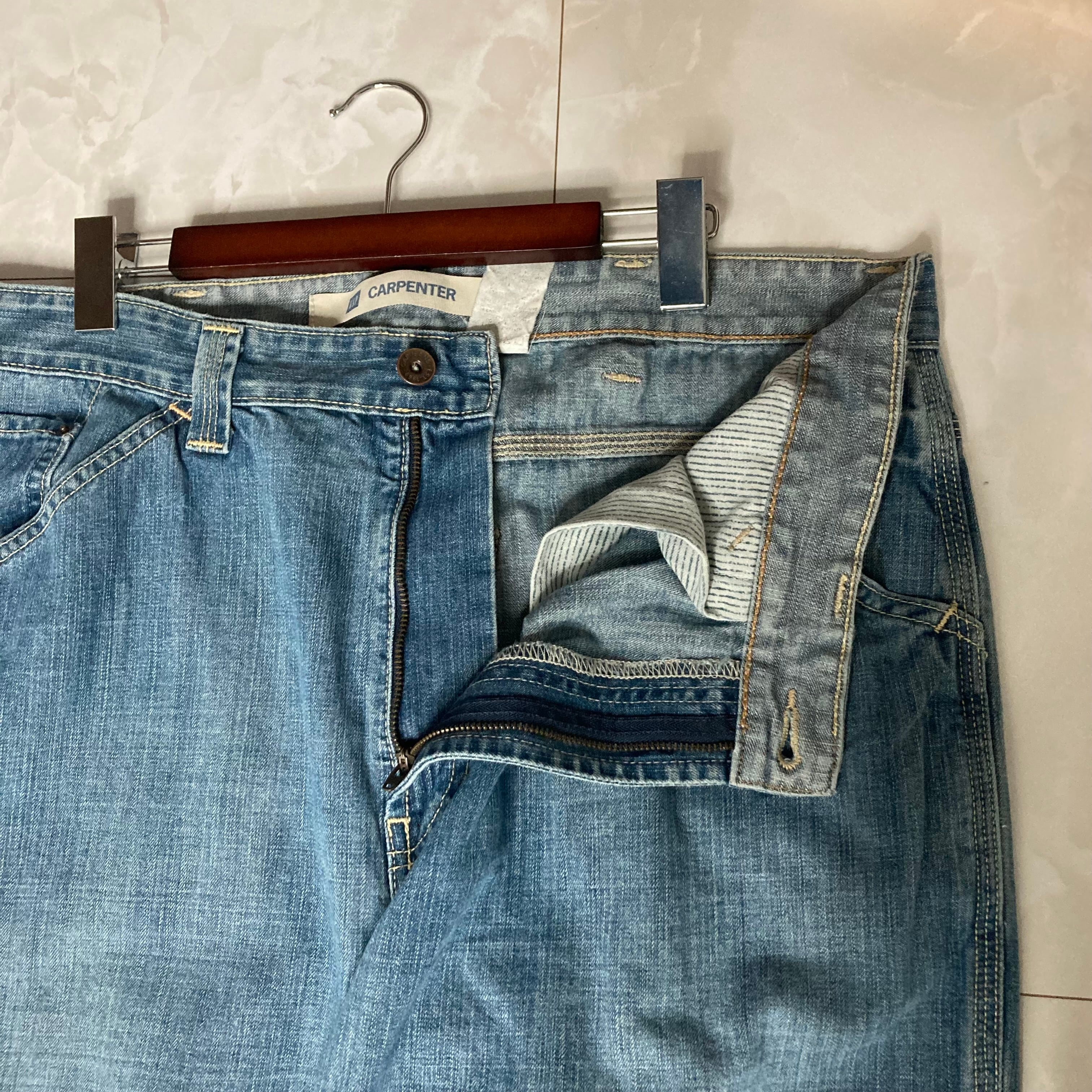 【W36×L32】GAP デニムペインターパンツ ブランドタグ | 古着屋OLDGREEN