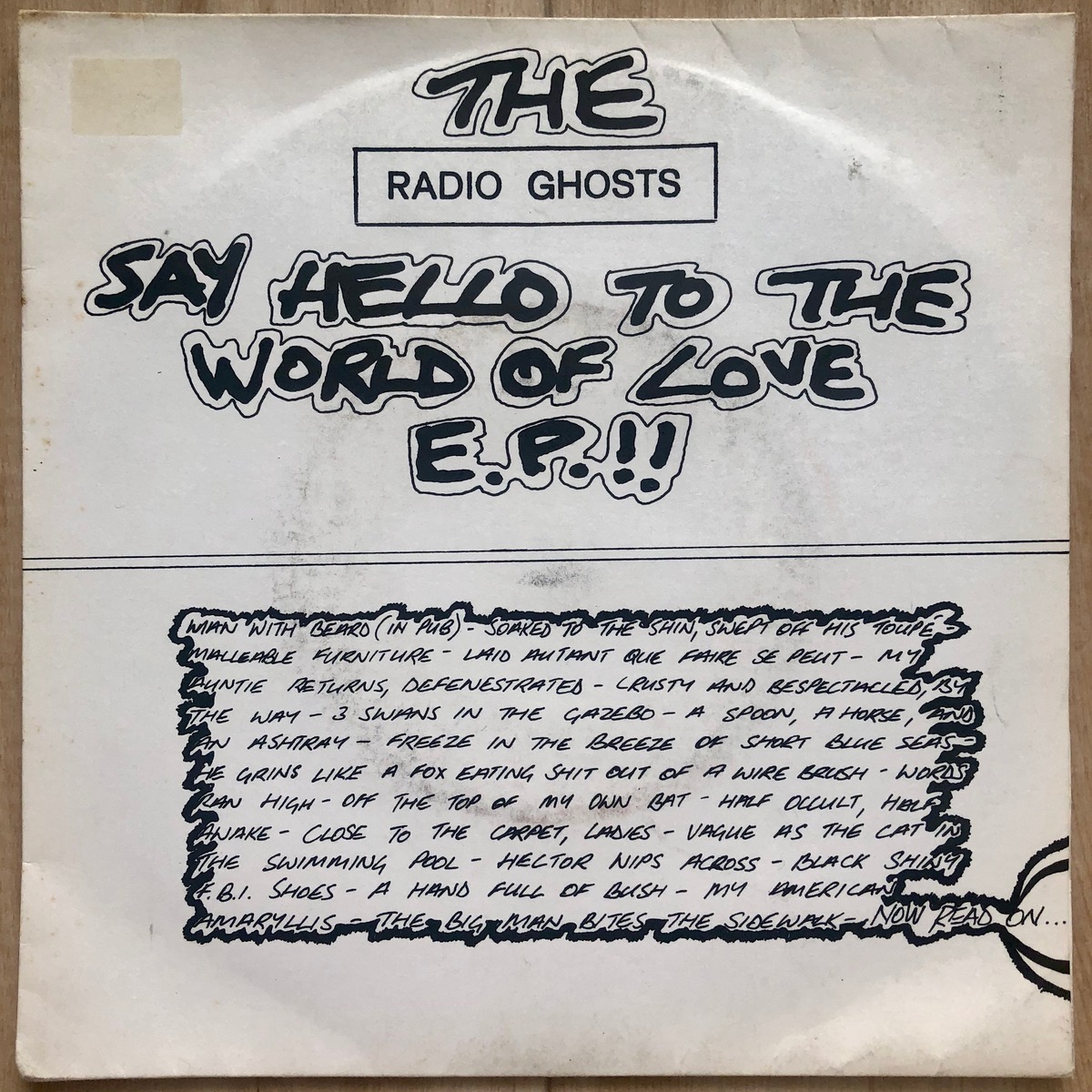 Radio Ghosts ‎- The Radio Ghosts Say Hello To The World Of Love E.P ...