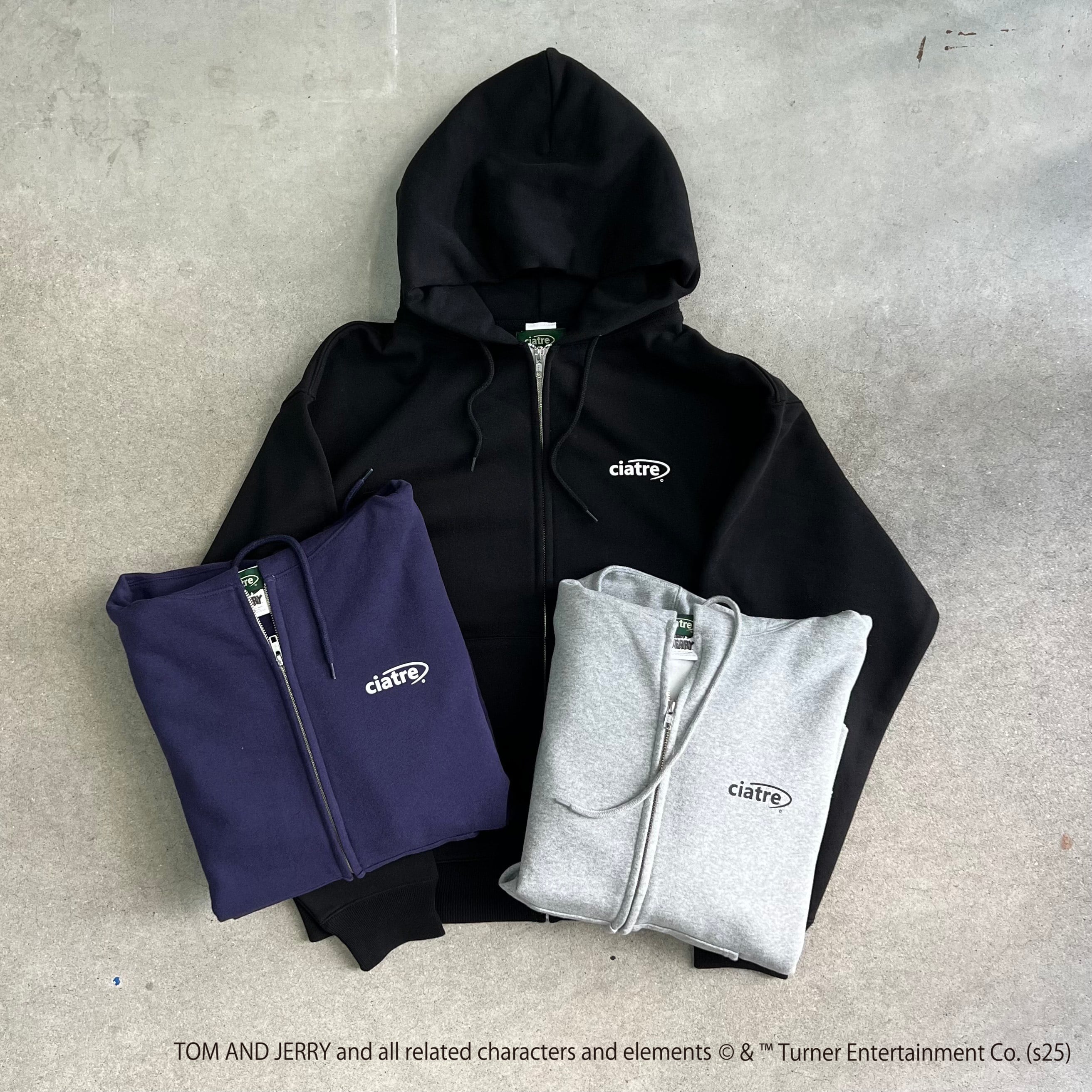 ciatre × Tom&Jerry green devil/jerry/hoodie | 2025 ciatre