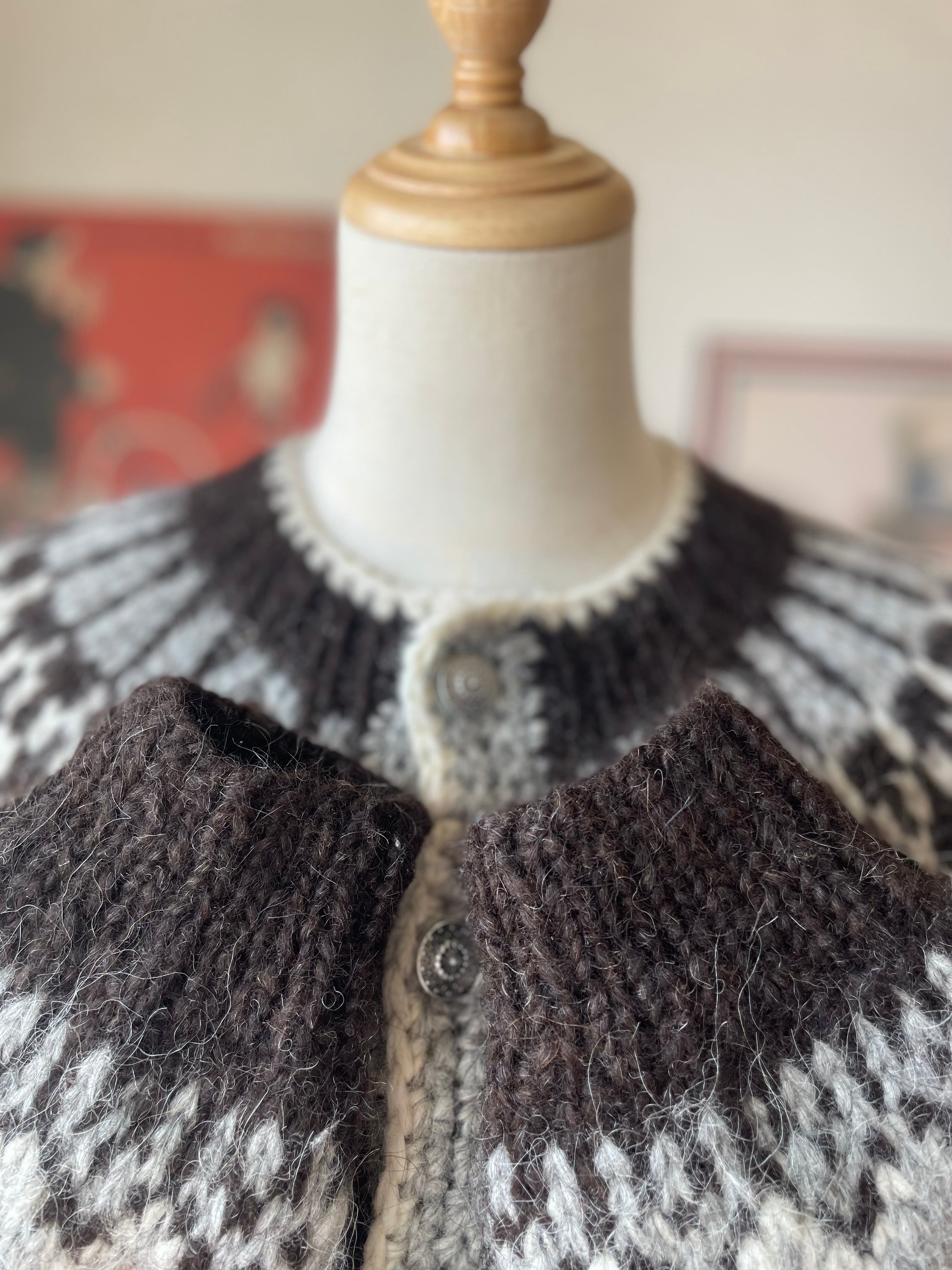 Samband of Iceland ノルディック カーディガン アイスランド製 | 古着とオレンジと