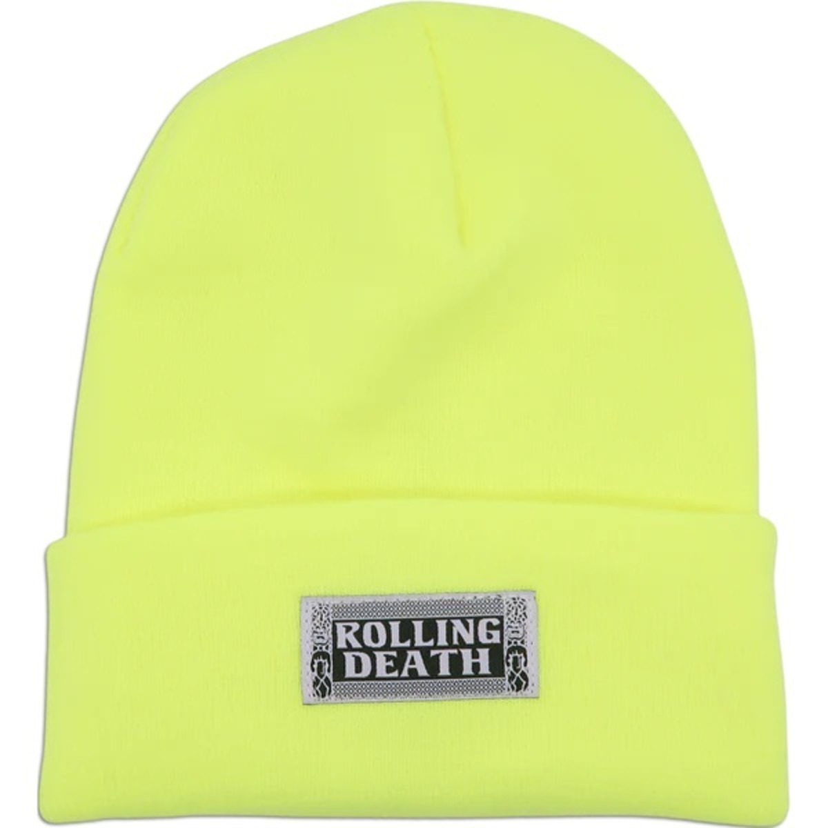 RDM BOX LOGO Beanie safty yellow | ABCD STORES