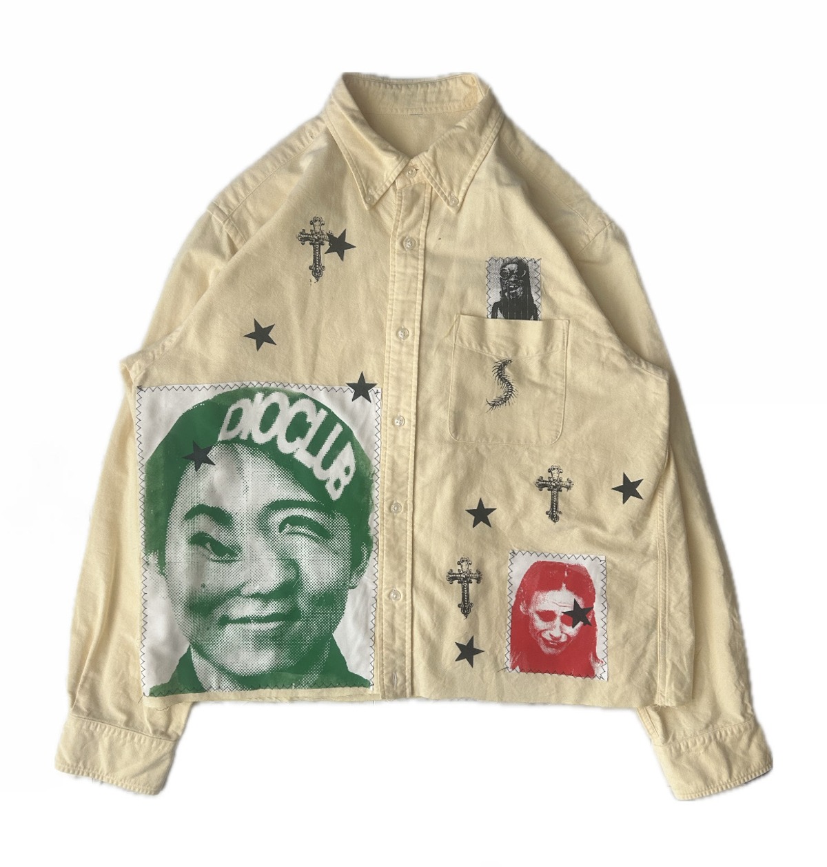 1/1 CROPPED REMAKE SHIRT | DIOCLUB