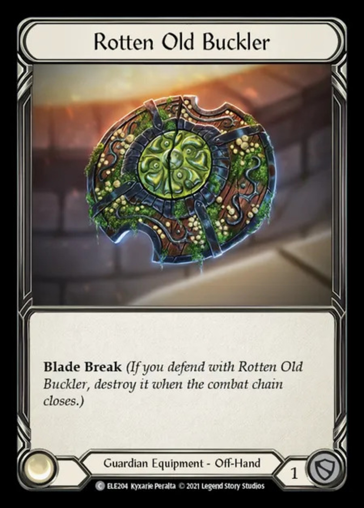 ELE204【1st】【Guardian】Rotten Old Buckler | カードショップ キウイ屋