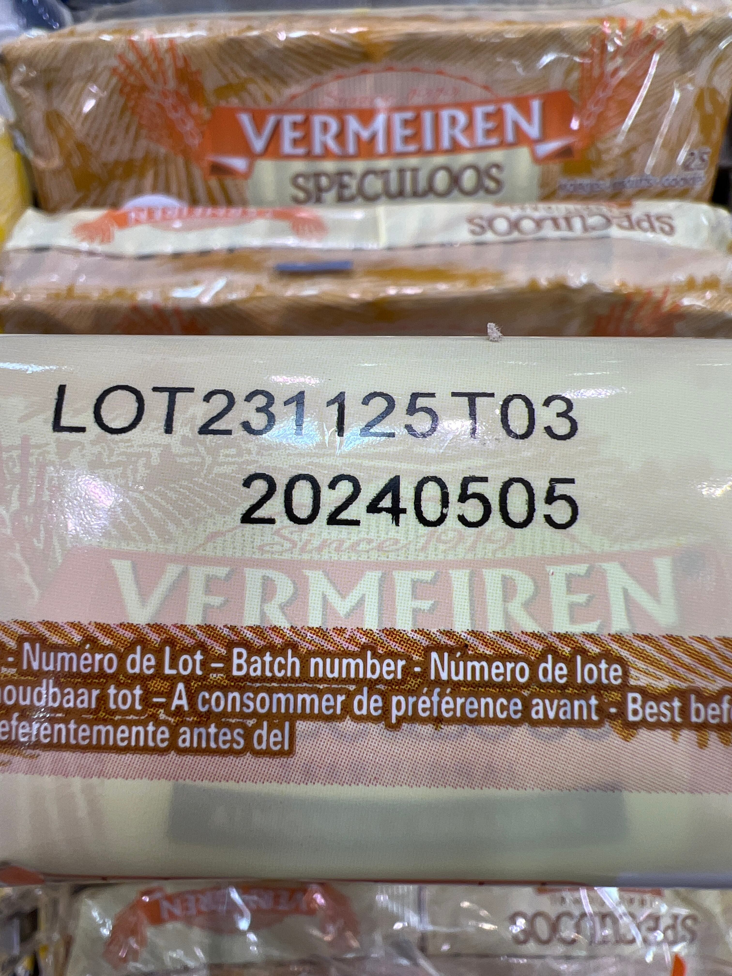 ベルメーレン カラメルビスケット アーモンド25p | pxstore