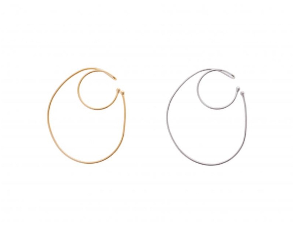 予約販売【 Sea'ds Mara 】【24AW継続】Thin 2way earcuff ring Large [24A3-49] 10月上旬お届け | LARACROFT
