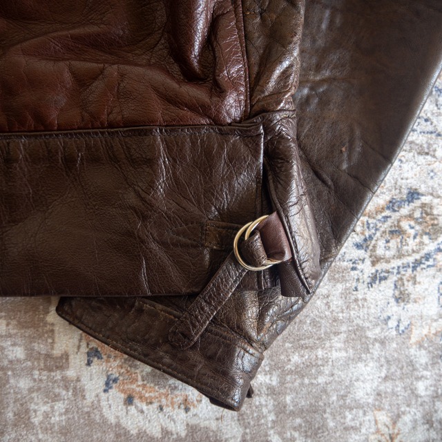 1940s French/Germany "Hartmann" Model Motorcycle Jacket | 'bout