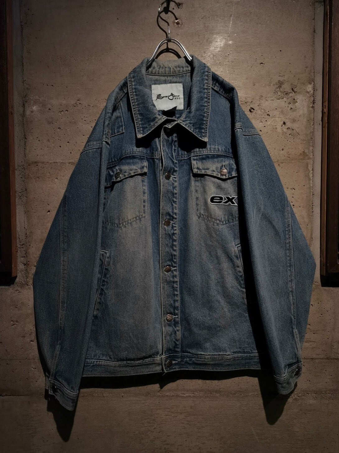 【Caka】"EXCO JEANS" Cobra Design Loose Denim Jacket | Caka(カカ）下北沢古着屋 ...