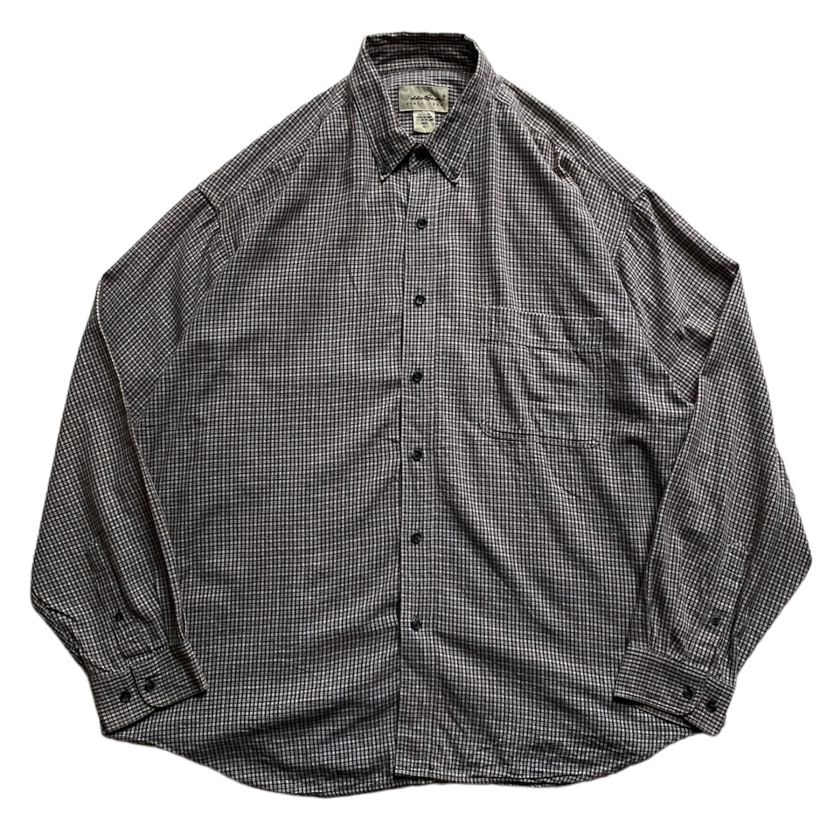 Eddie Bauer L/S Cotton Check Shirt | Take Used, Vintage, ＆ Art