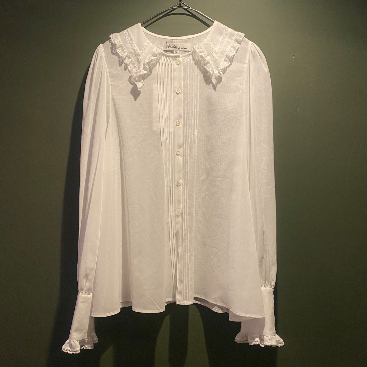 Bilitis dix-sept ans(ビリティスディセッタン) Lace Inserted Collar Blouse 2911-919 ...