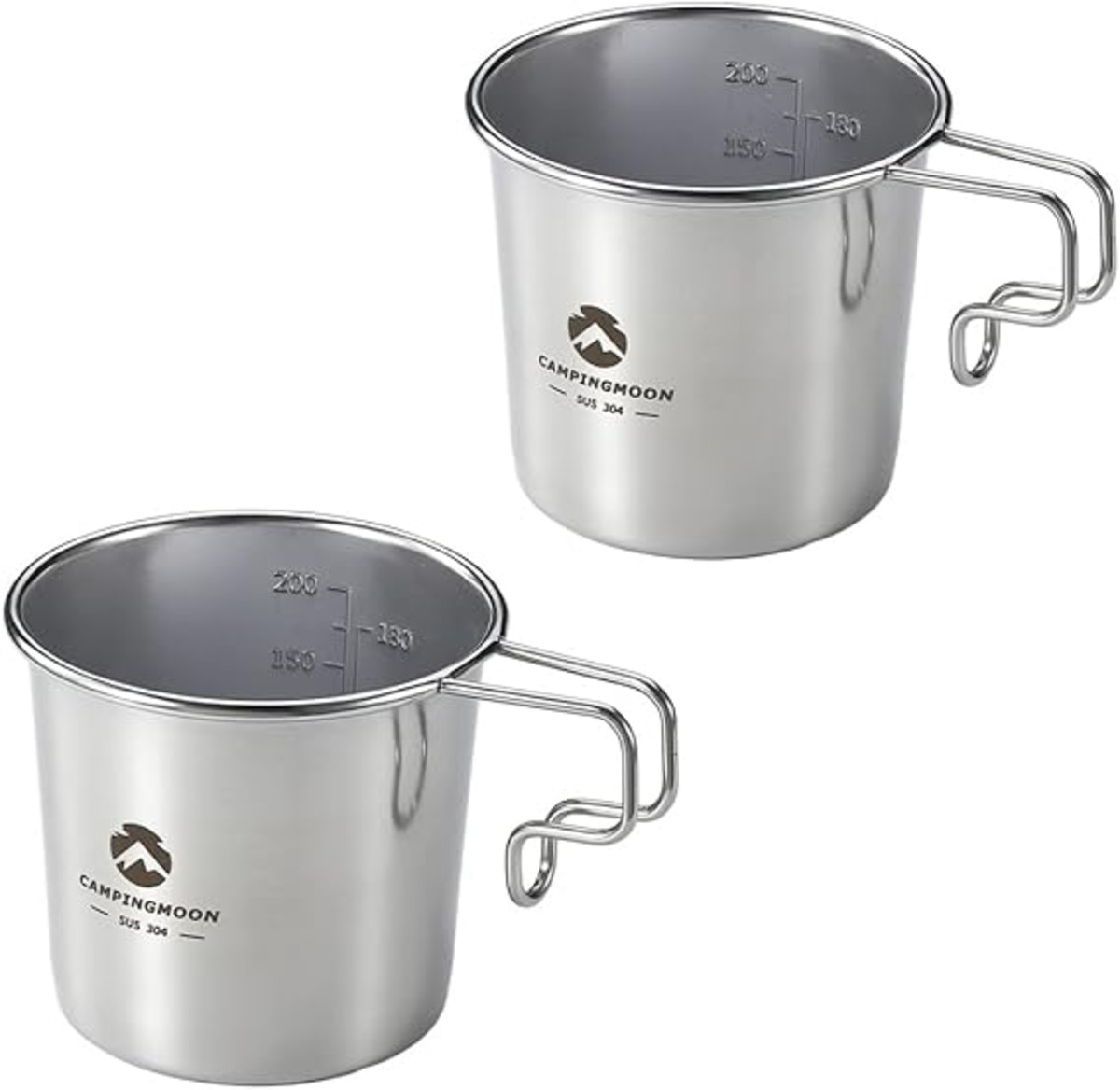 キャンピングムーン(CAMPING MOON) ソロマグ M キャンプ用 マグカップ 210ml 2点セット SOLO MUG S-190-2P a | グッドスマイリー BASE店