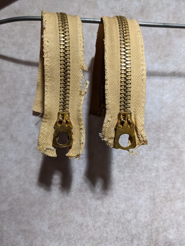 30S"TALON"zipper 2pieces | chinaski used store