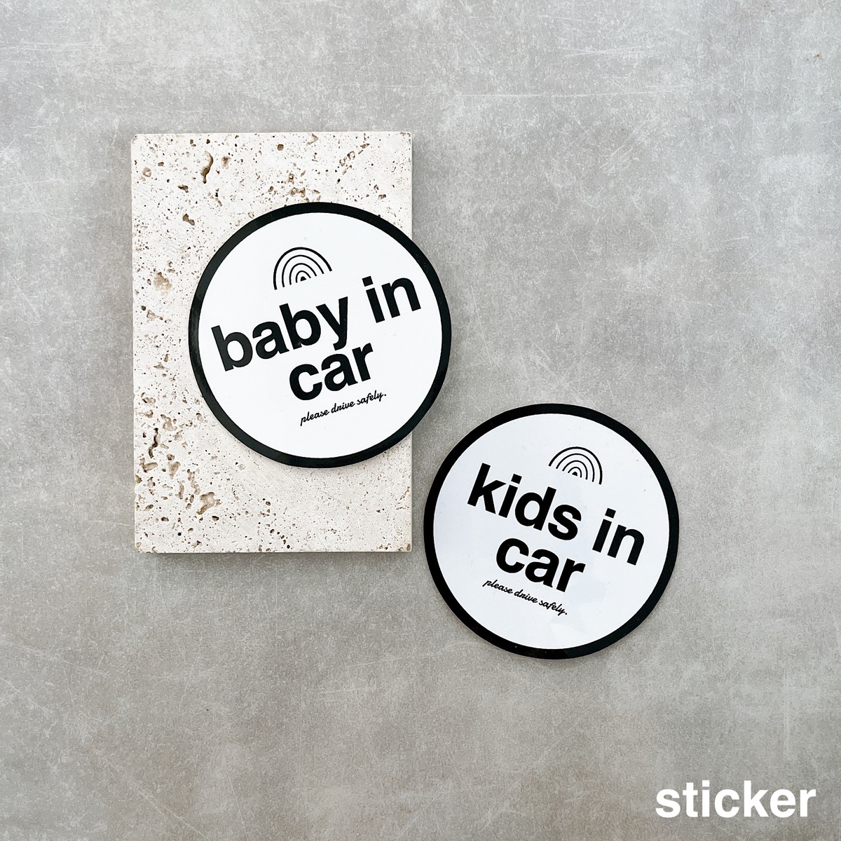 simple rainbow sticker | soka.