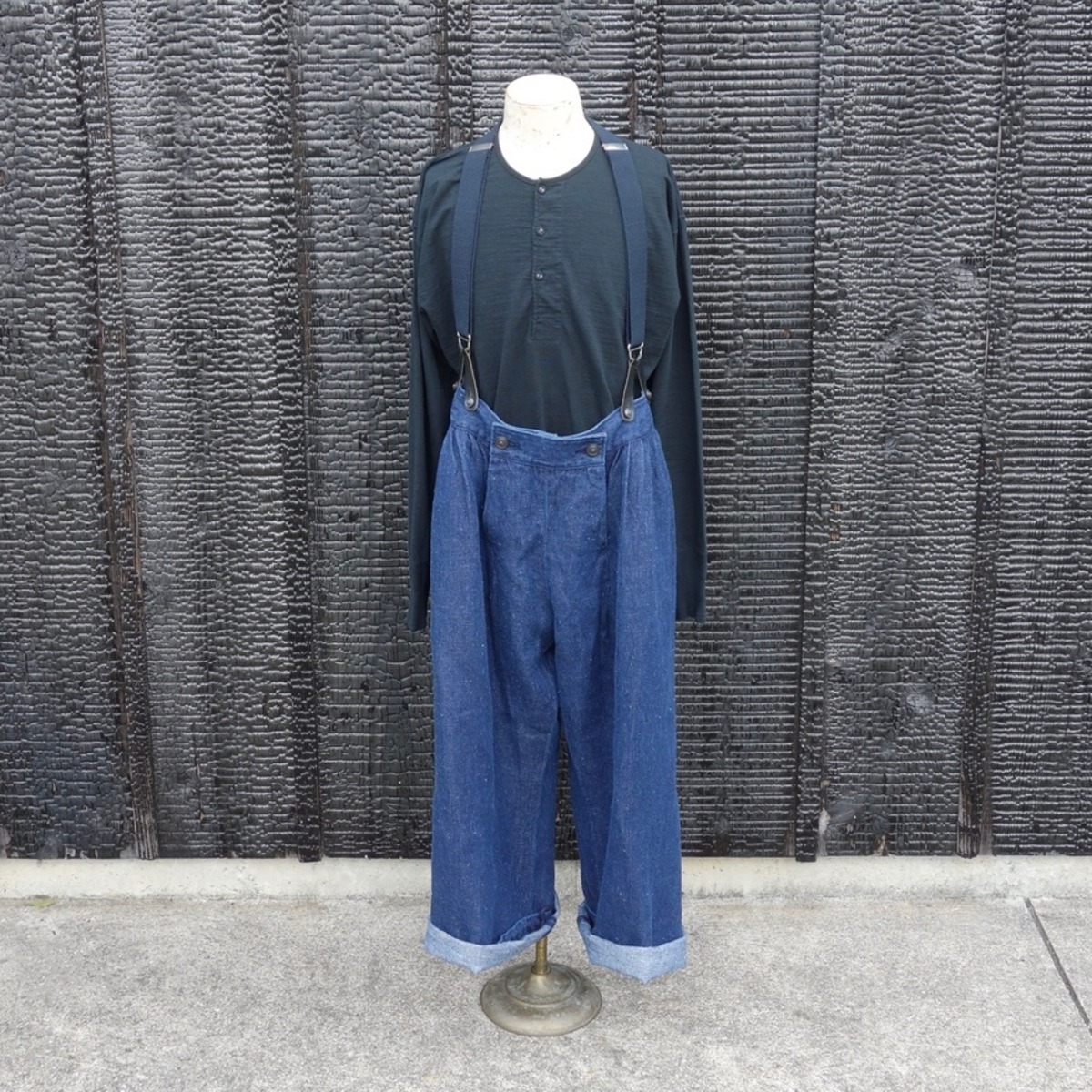 Nigel Cabourn MAIN LINE “VOLENDAM PANT-HEMP DENIM” Indigo | 岡山県牛窓にある衣料 ...