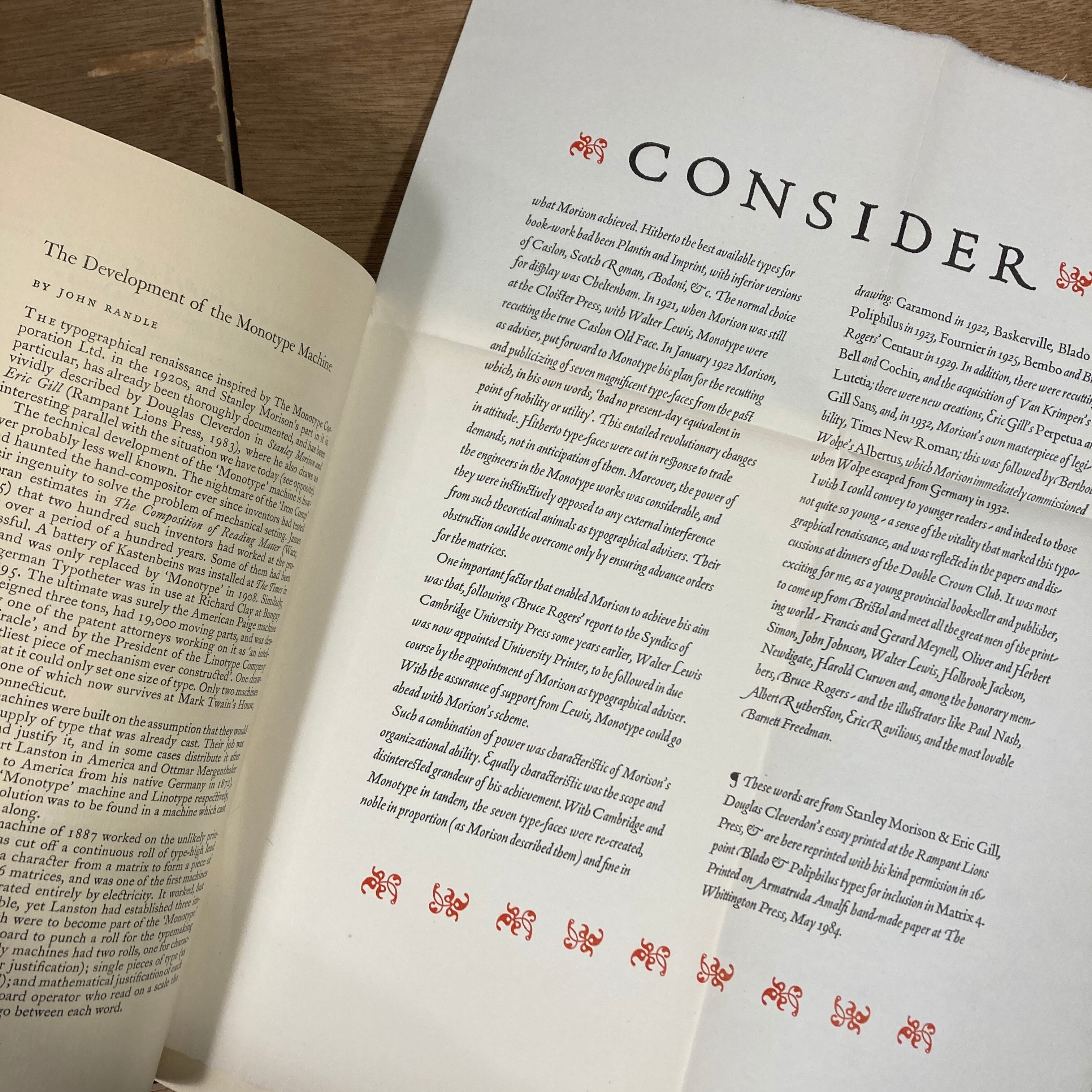 Matrix #4 / John and Rosalind Randle [ Number Four Winter 1984: A ...