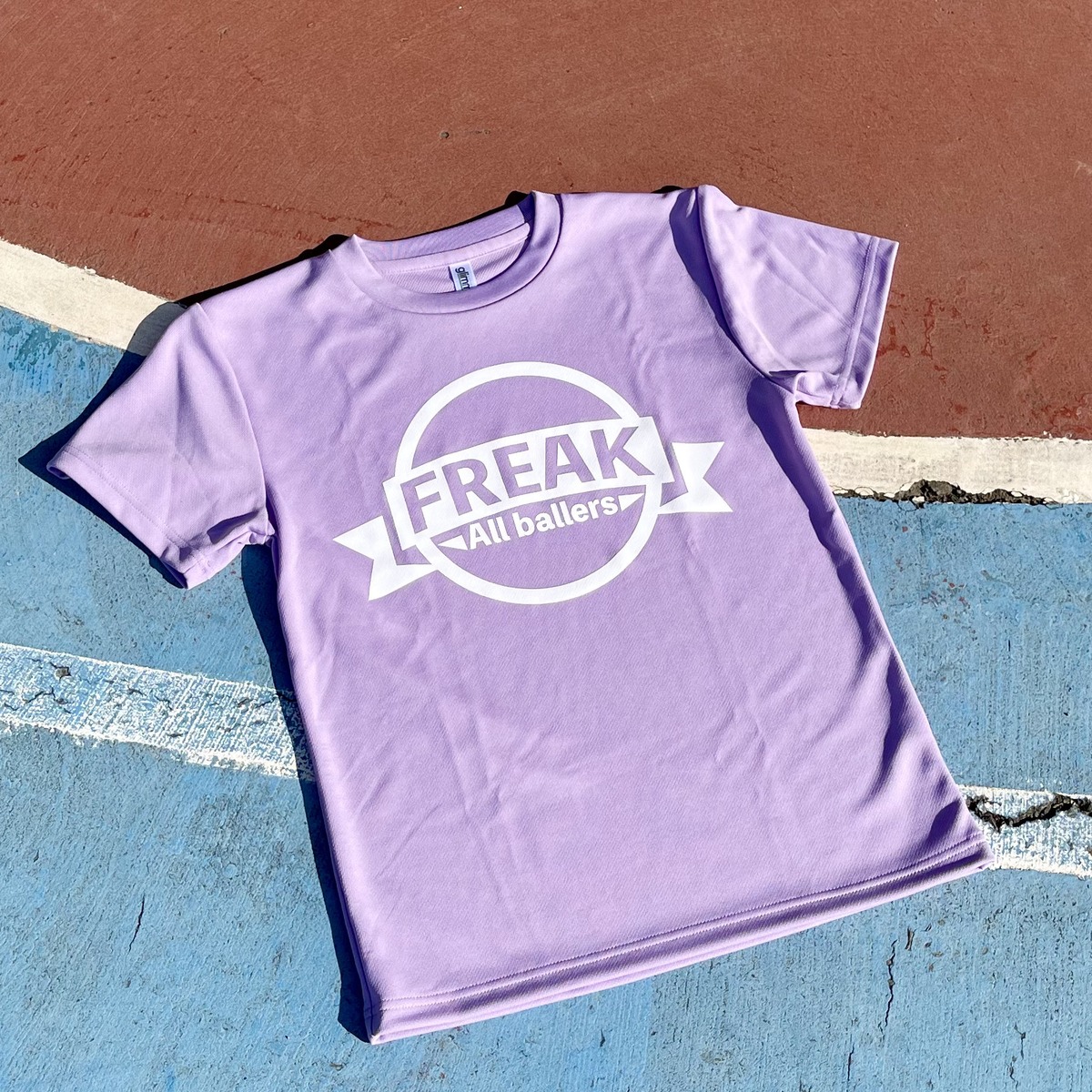 BIGロゴ半袖Tシャツ/ライトパープル | FREAK〜All ballers〜