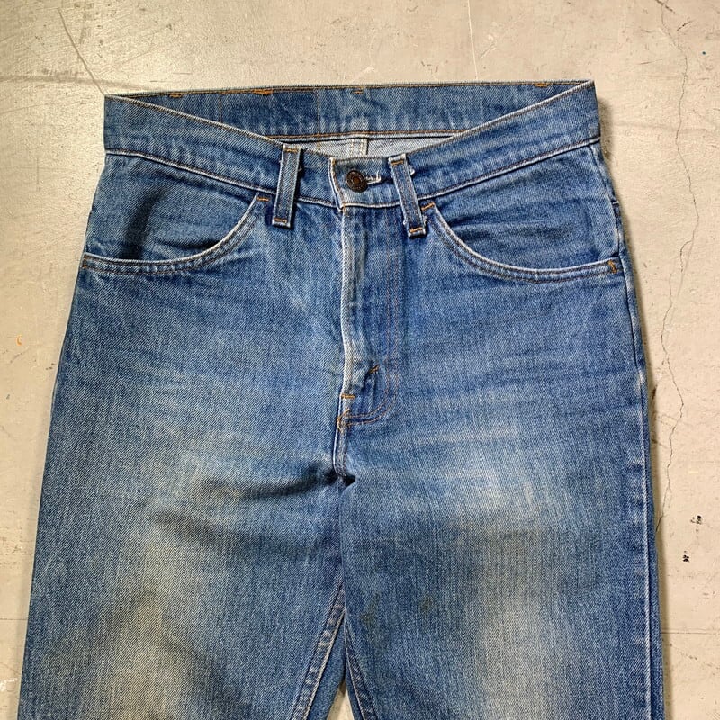 80's Levi's リーバイス 519-0217 デニムパンツ ストレート オレンジ