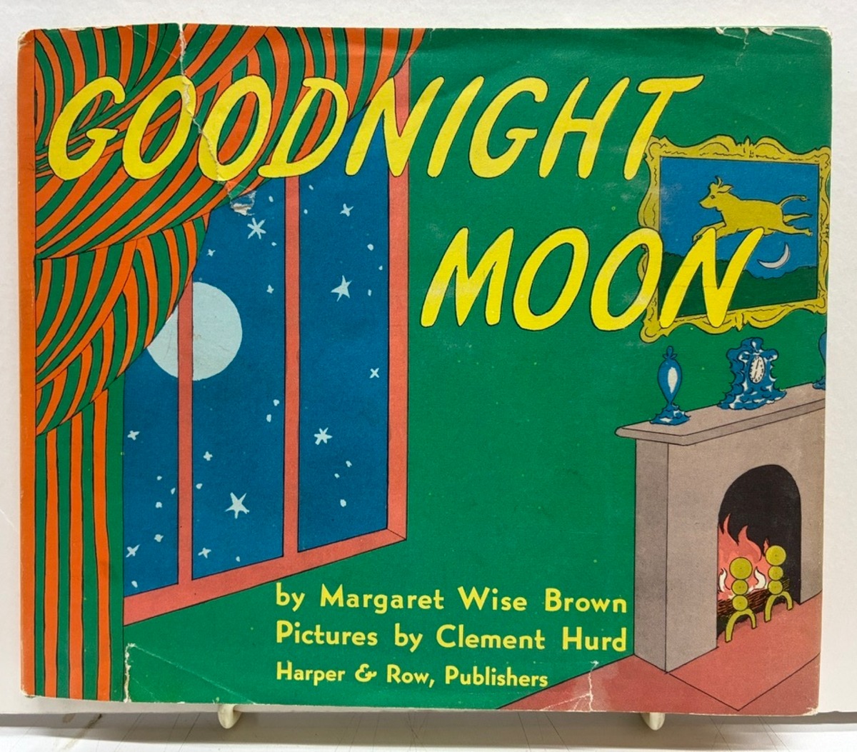 Goodnight Moon Margaret Wise Brown Clement Hurd 1947年 初版 カバー Harper & Row | トムズボックス