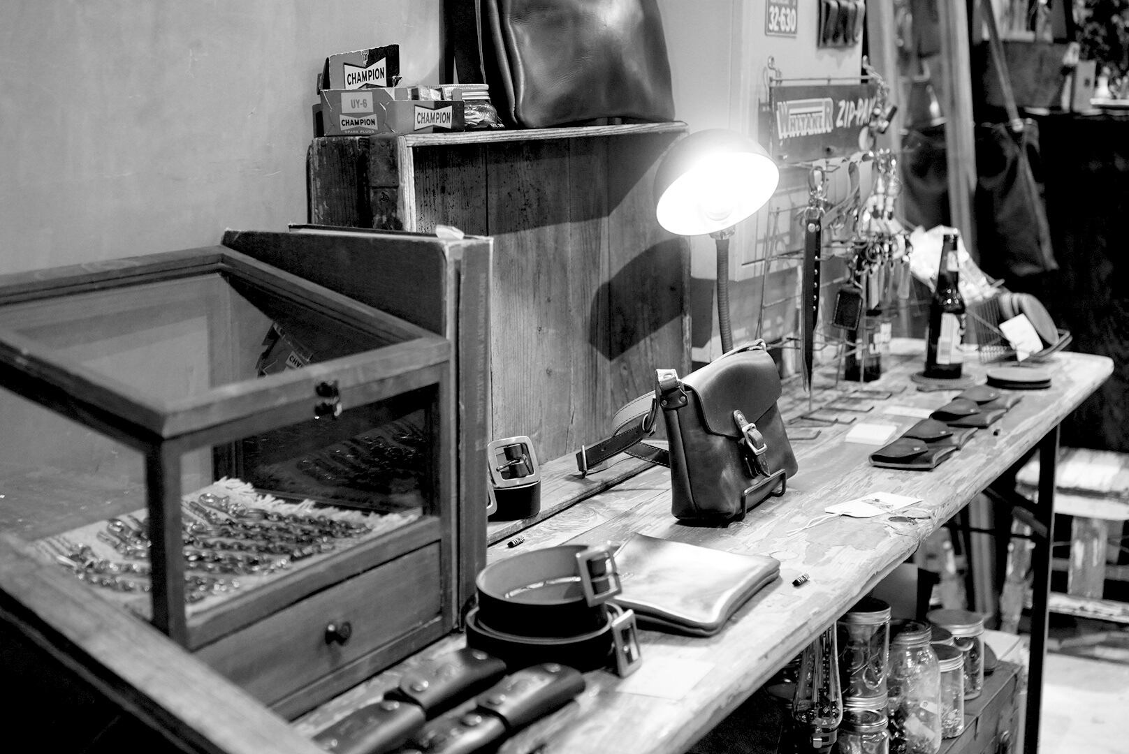 BUTCHER CUSTOM LEATHER WORKS.