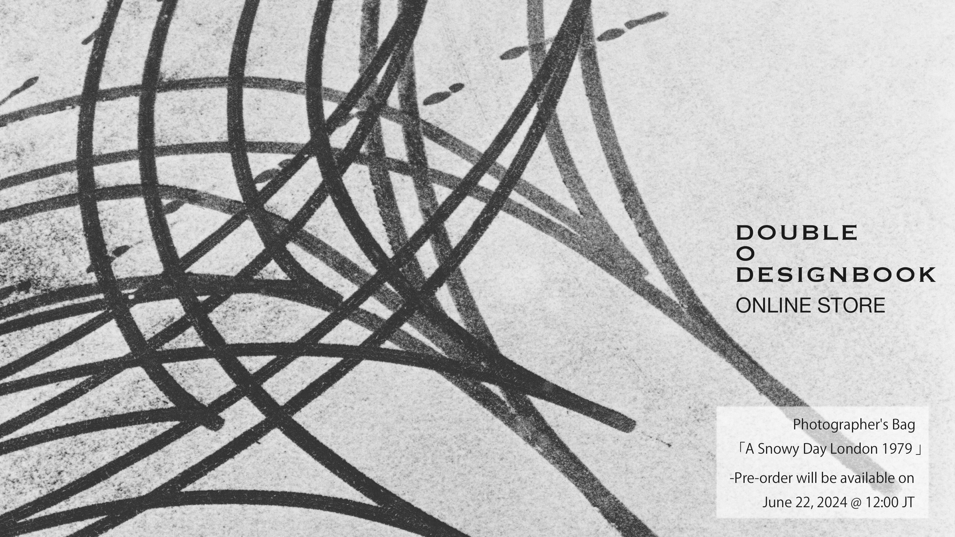 DOUBLE O DESIGNBOOK レザープロダクトのデザインスタジオ 写真家ハービー・山口とコラボしたカメラバッグ