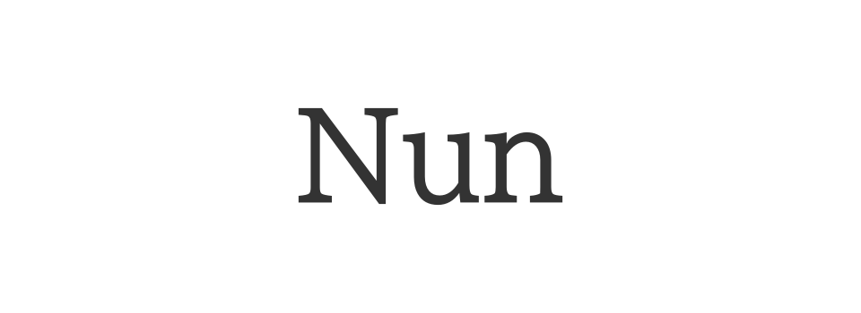 nun