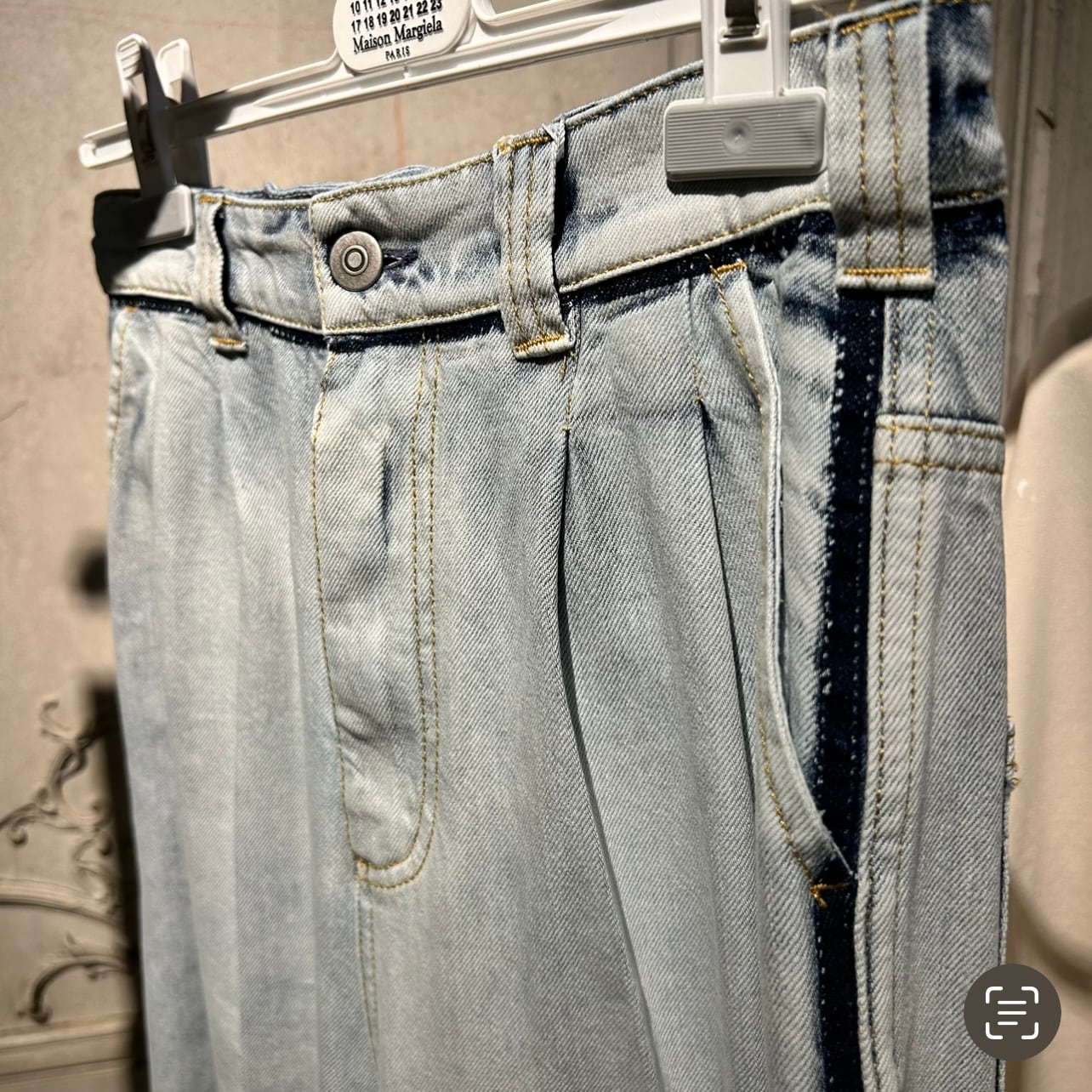 Maison Margiela「メモリー・オブ」オーバーサイズジーンズのご Maison Margiela「メモリー・オブ」オーバーサイズジーンズのご