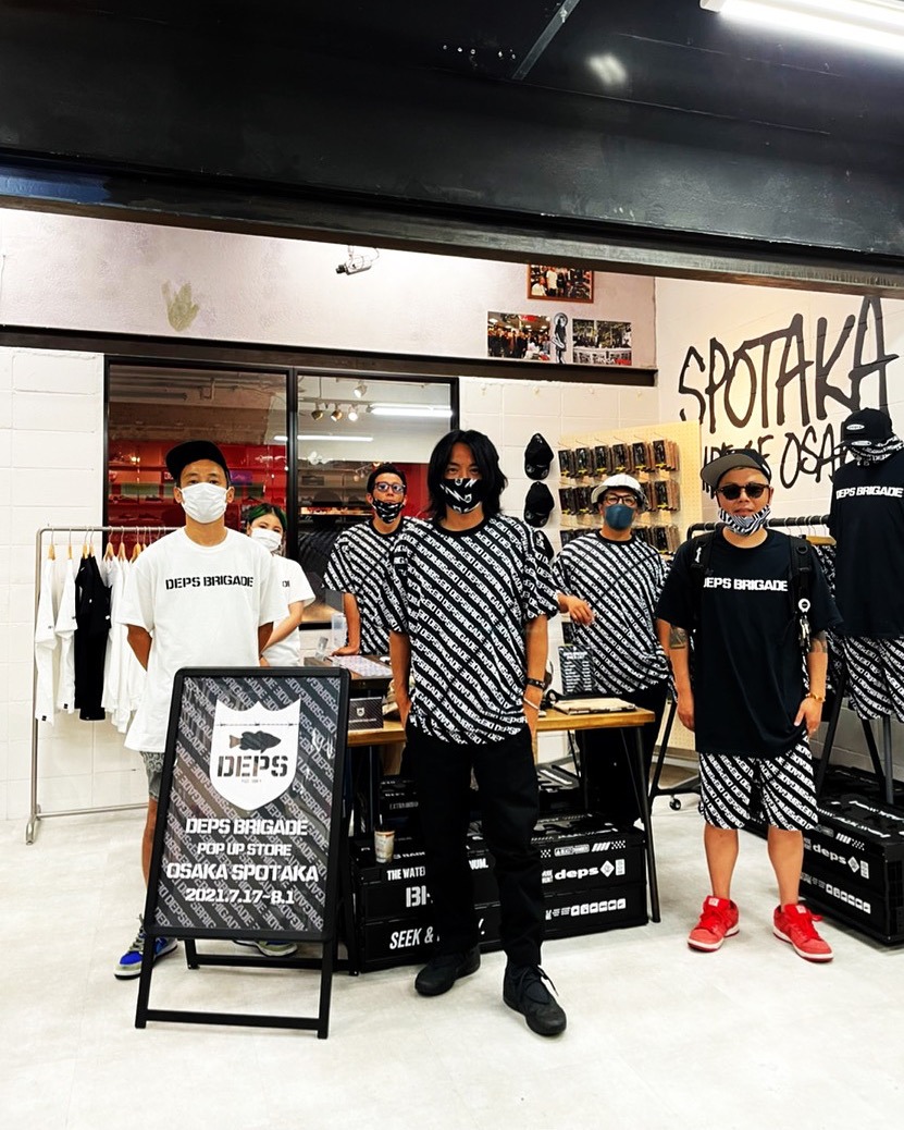 DEPS BRIGADE開催中 | SPOTAKA DEPS STORE OSAKA