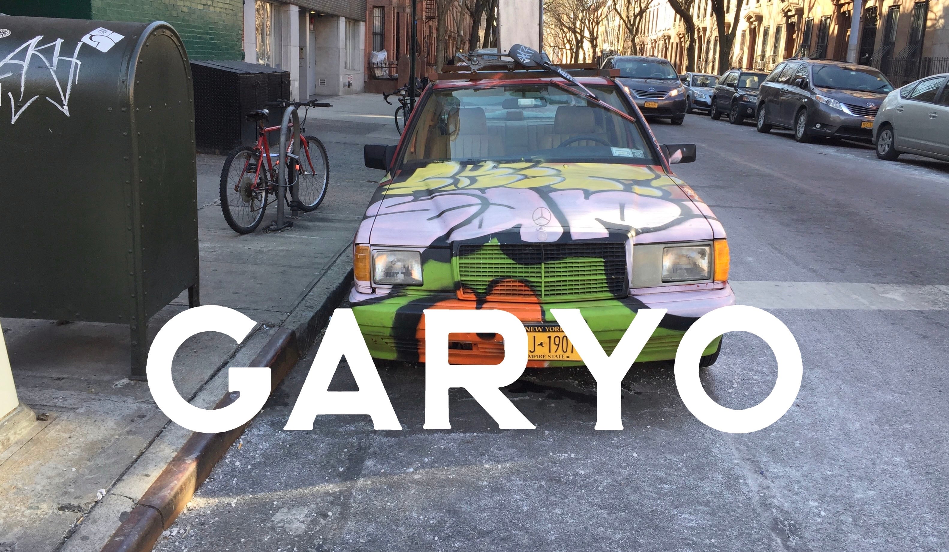 80's crazy patterned botanical rayon Shirt | GARYO