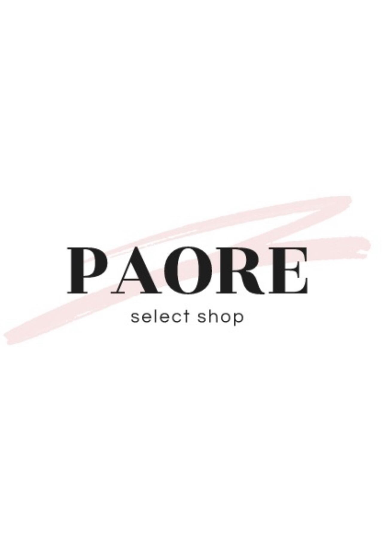 PAORE select shop
