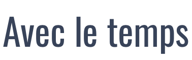 Avec le temps アンティーク ブロカント