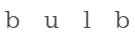bulb
