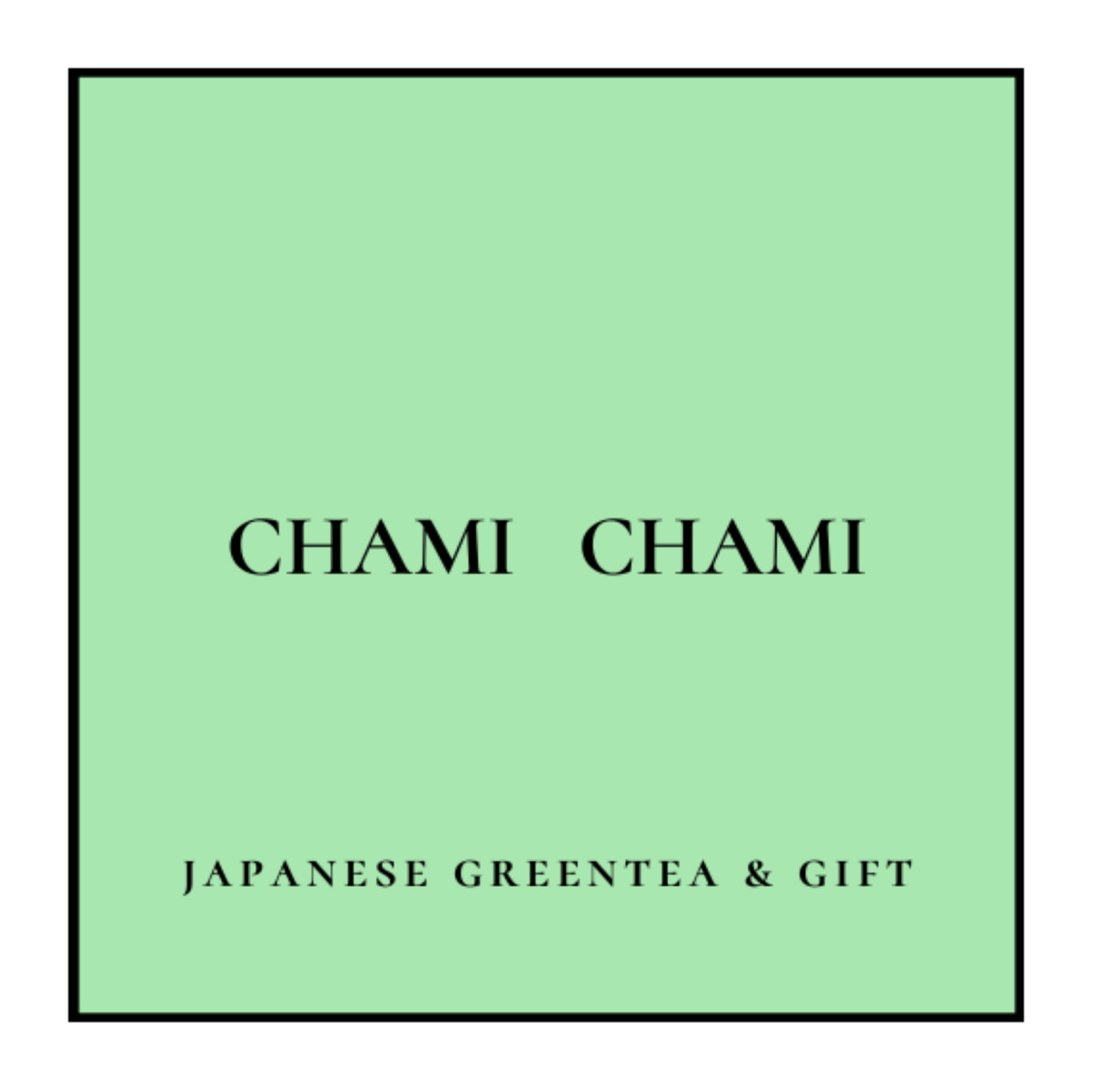 お茶のプチギフト CHAMI CHAMI