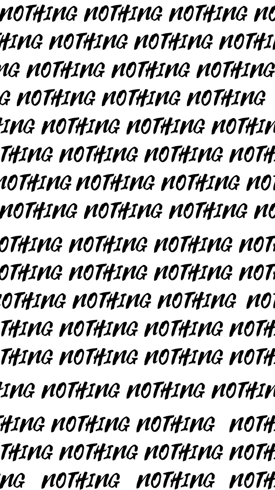 NOTHING