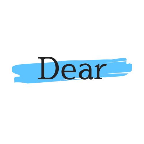 Dear