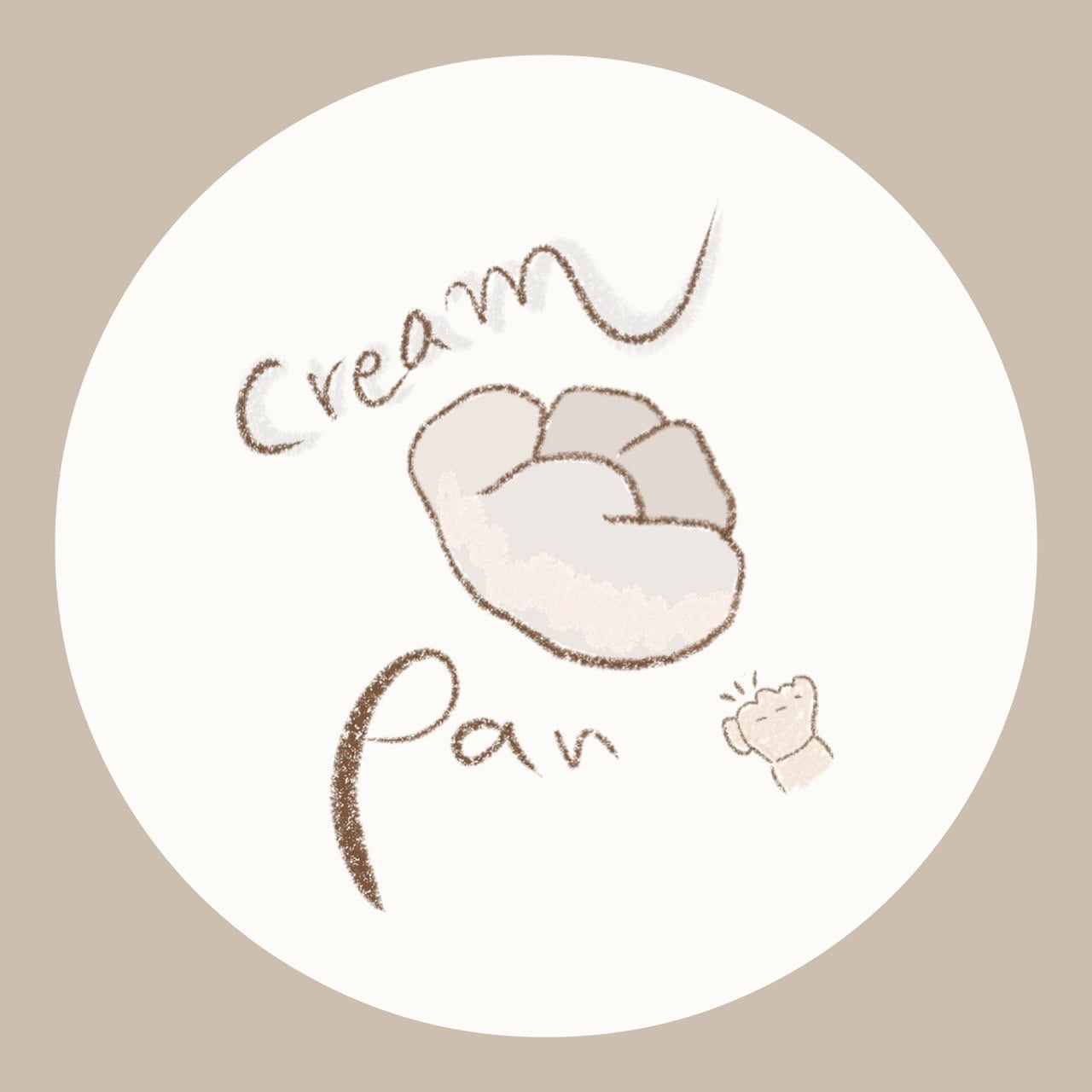 cream pan