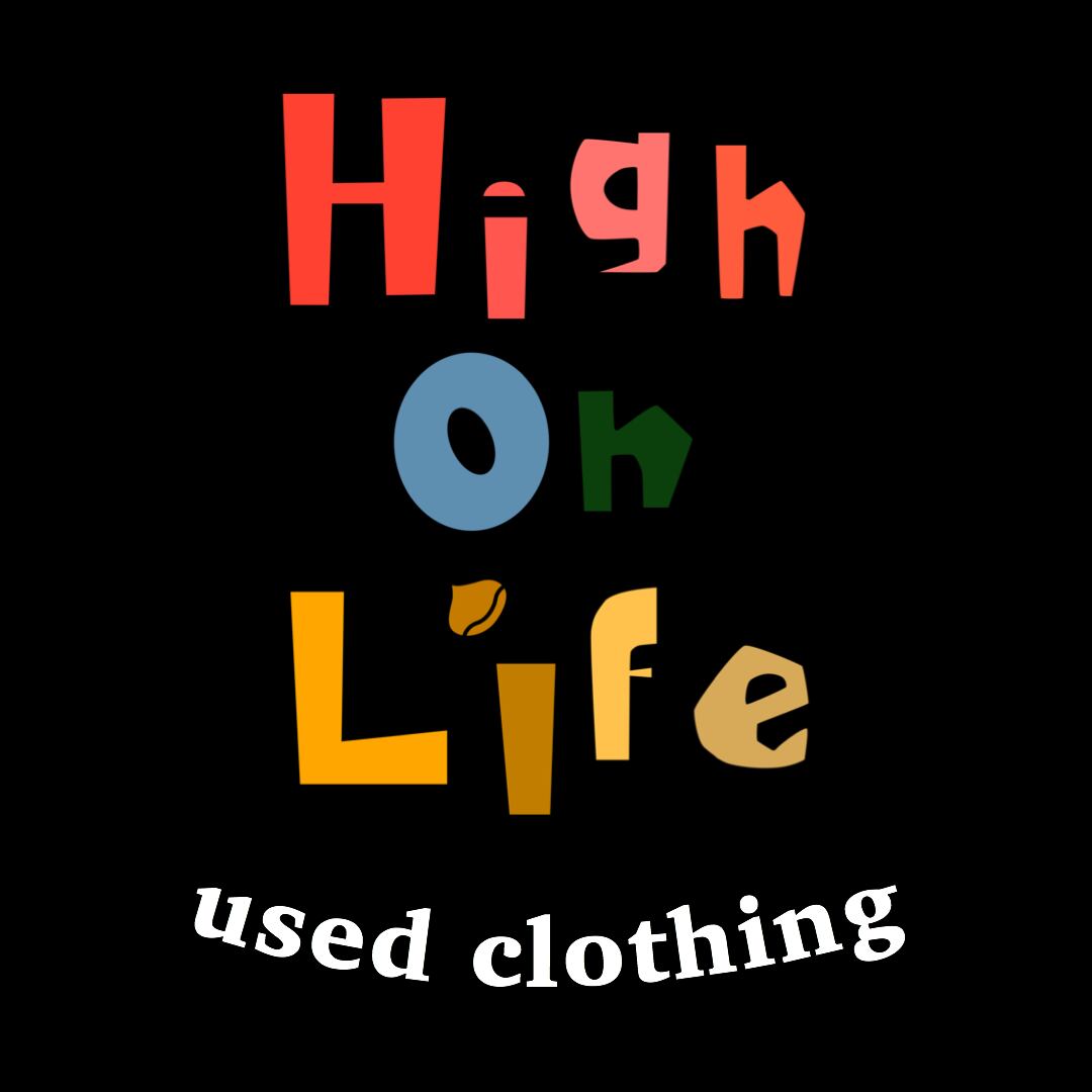 High On Life used clothing