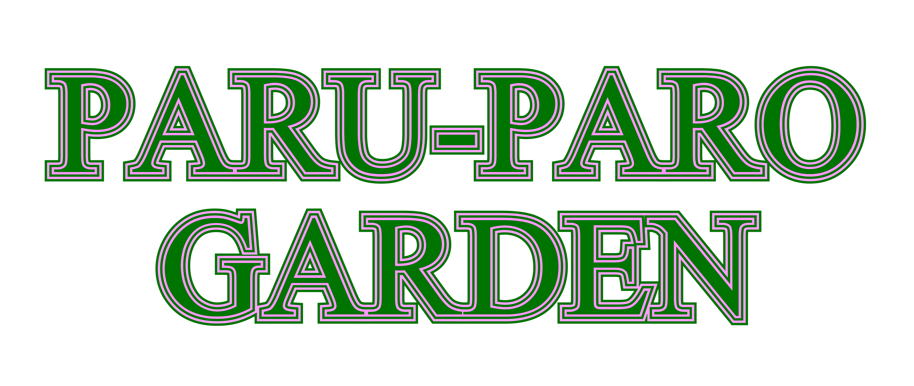 PARU-PARO GARDEN