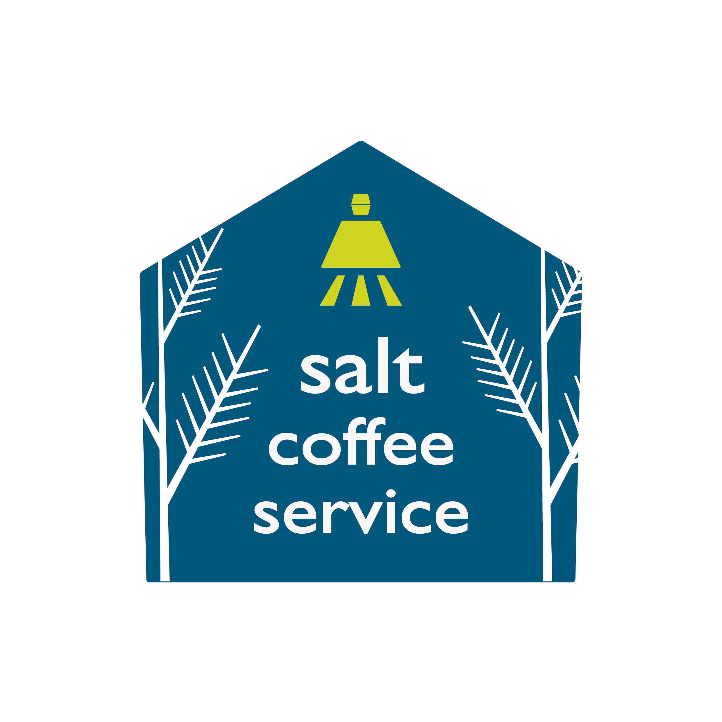 salt coffee service