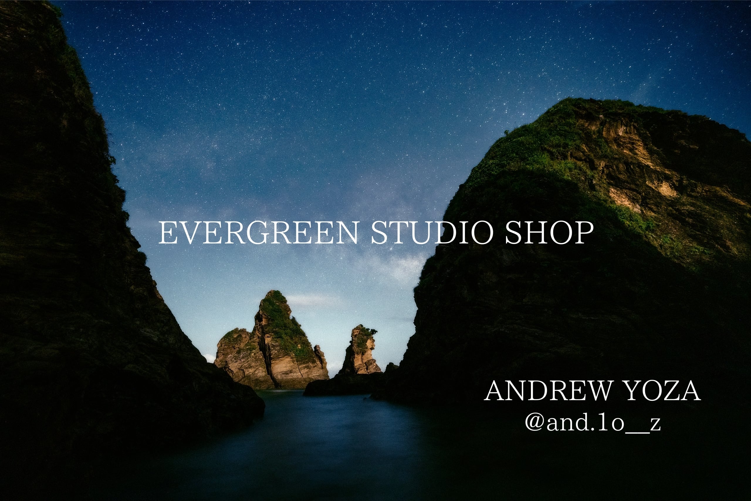 Evergreen studio shop