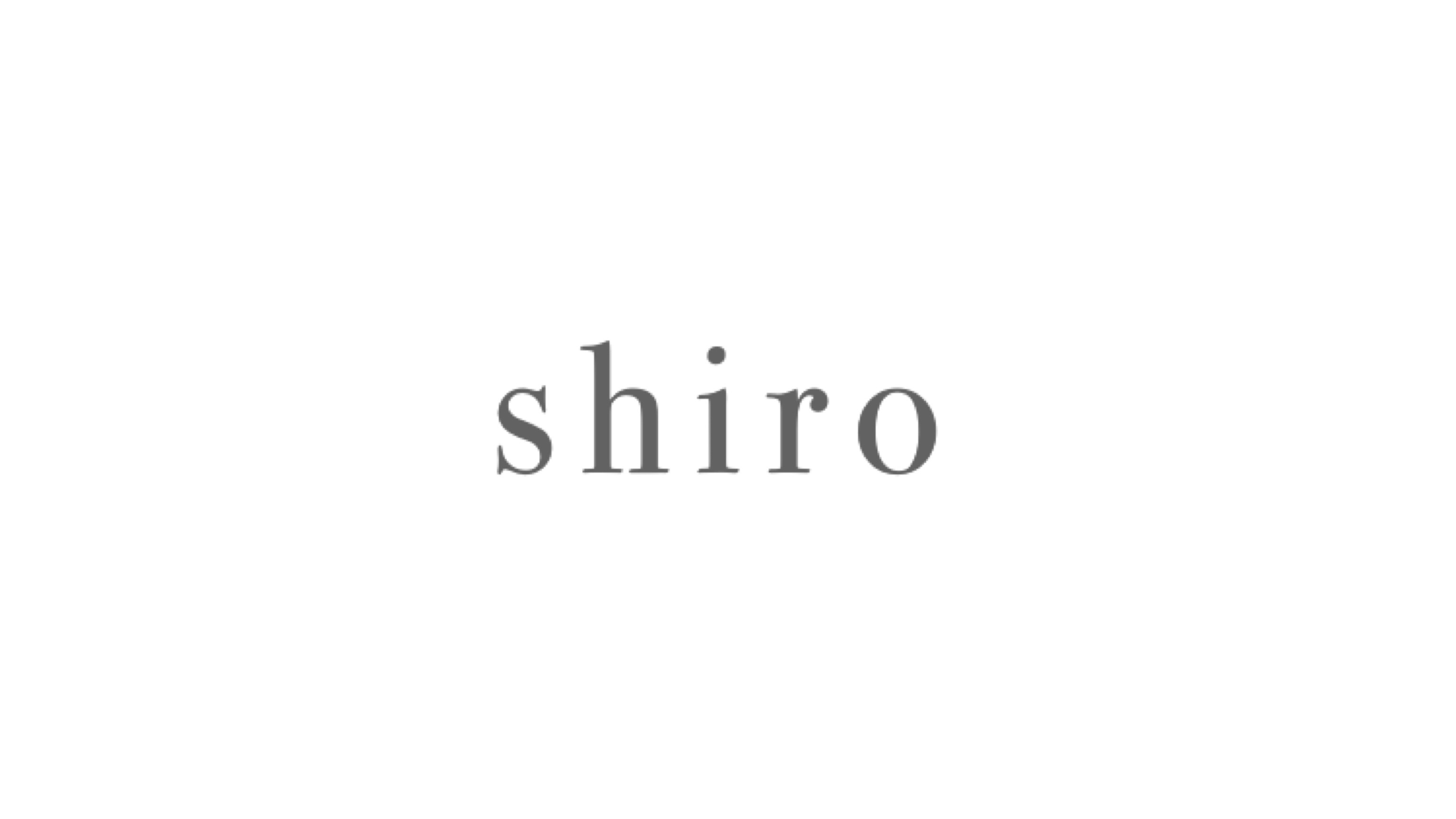 ご購入前に必ずご確認ください。 | shiro