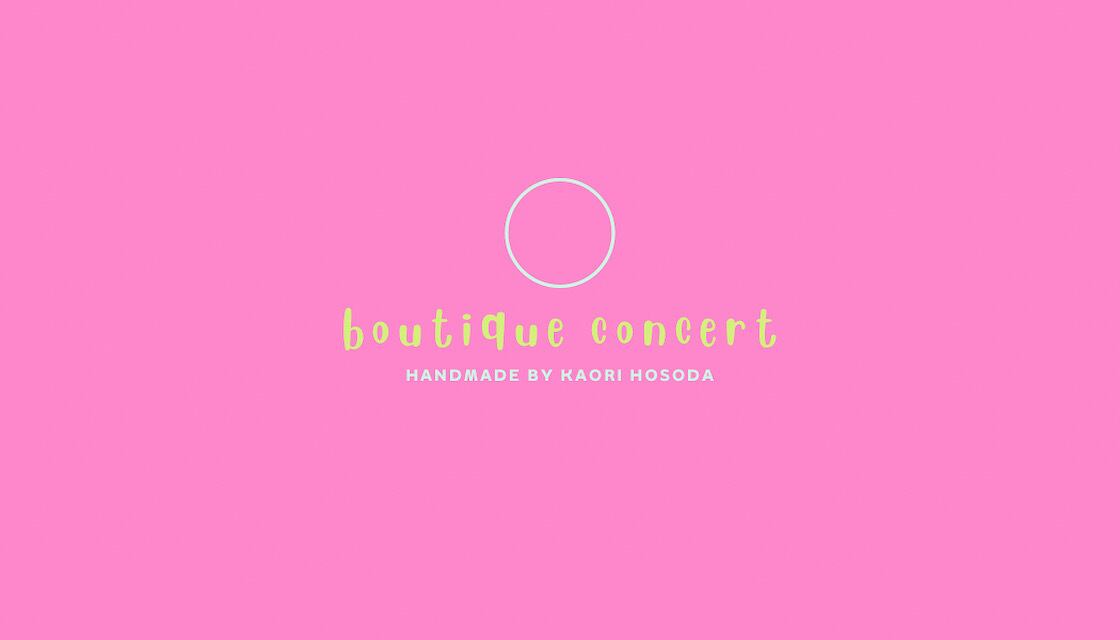 boutique concert