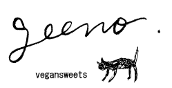vegan sweets geeno