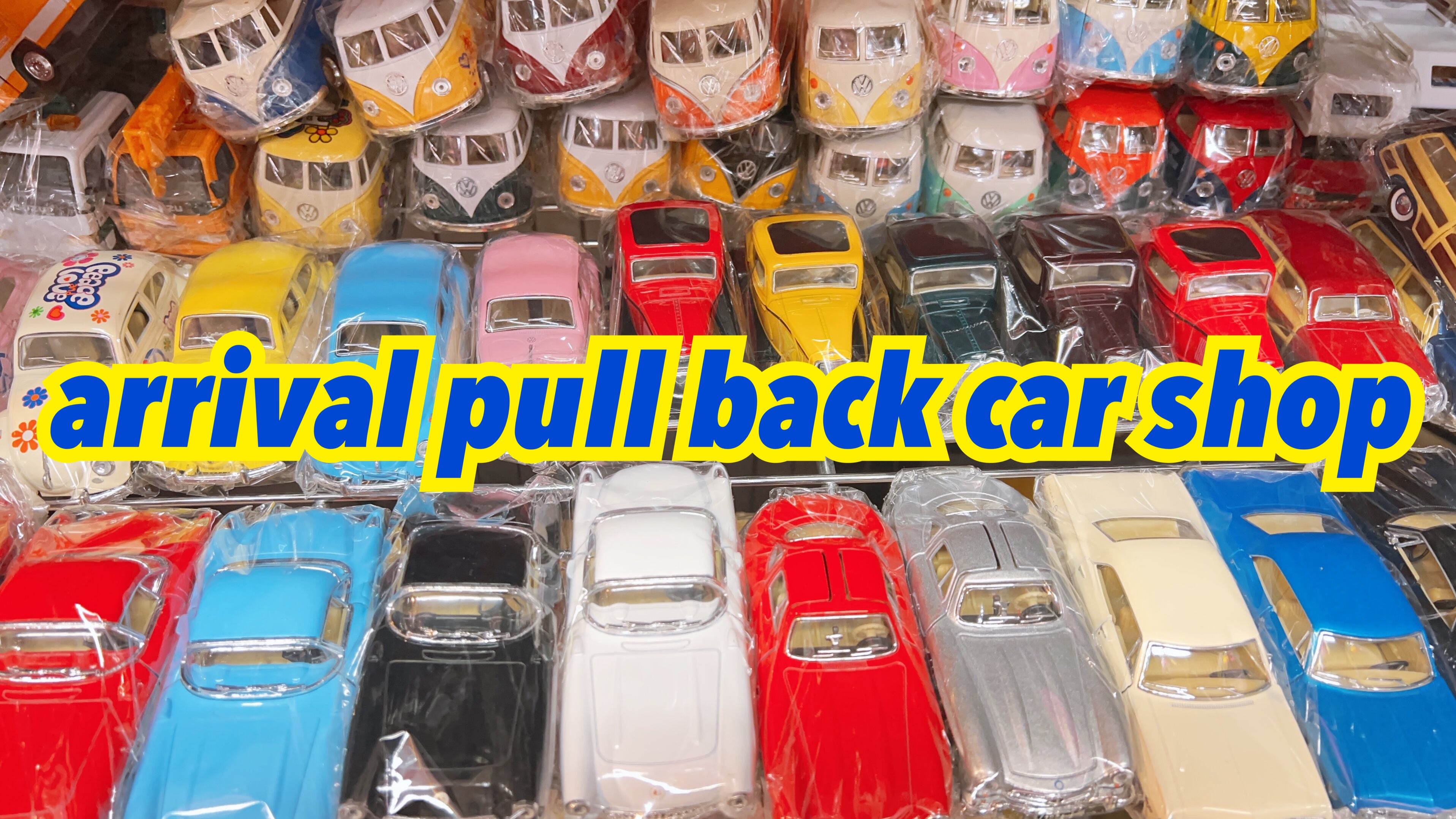 Arrival Pull Back Car Shop