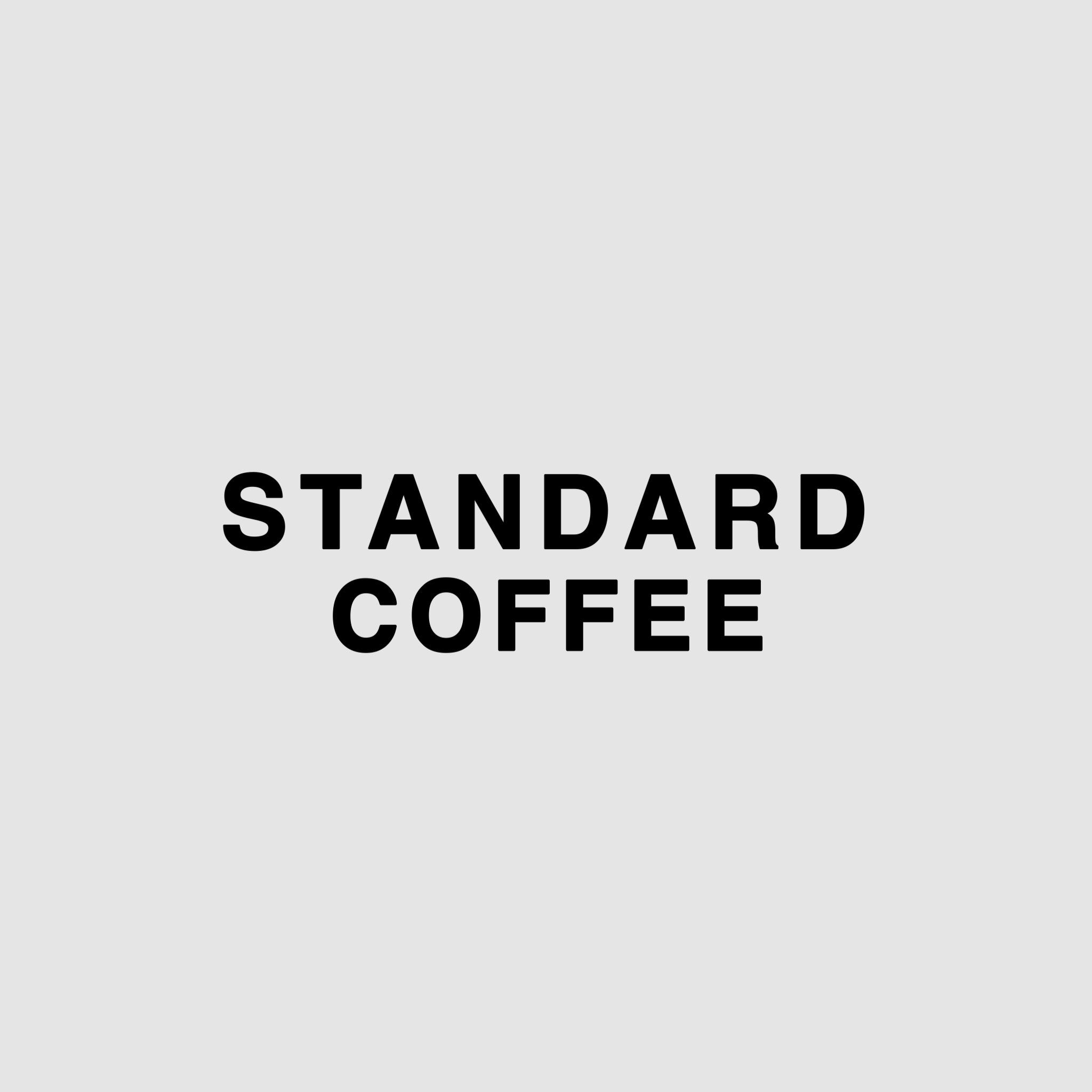 standard coffee