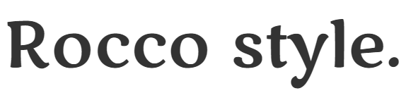 ABOUT | Rocco style.