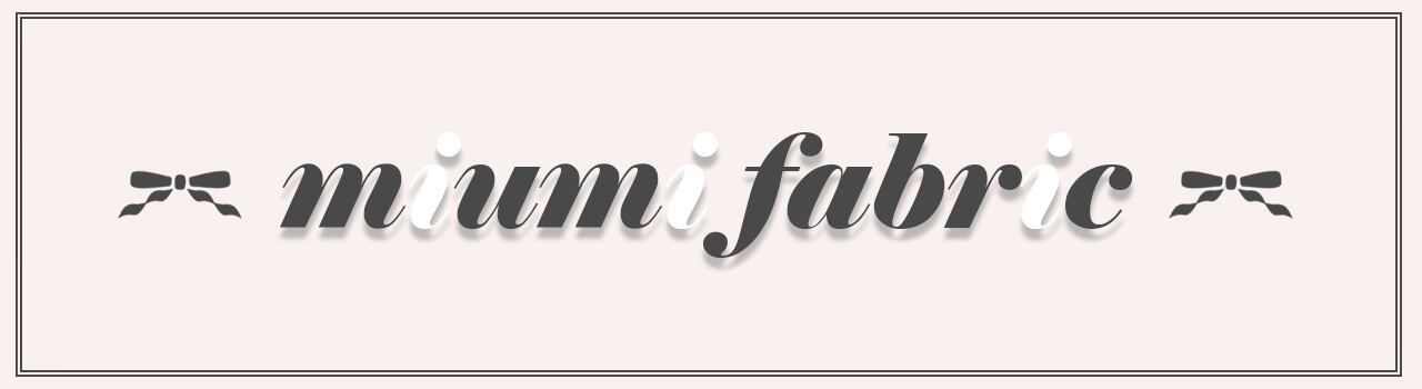 ALL ITEM | miumifabric