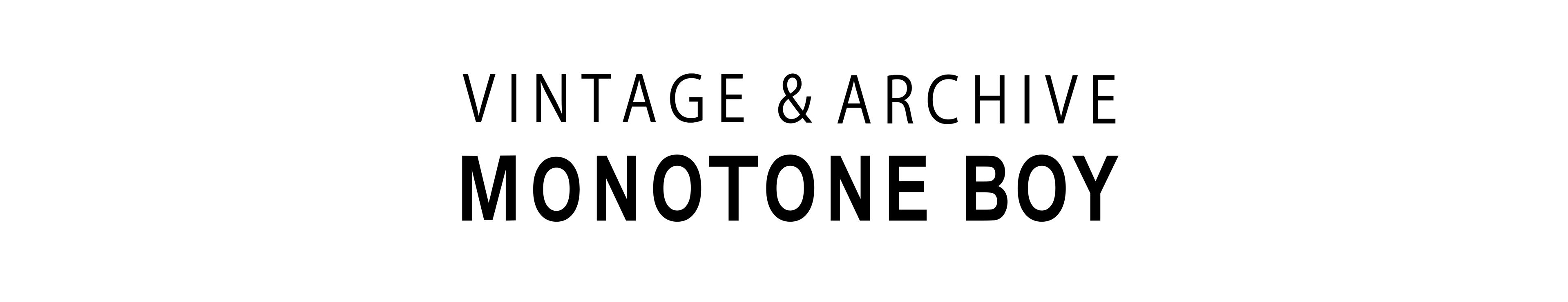 AMERICAN VINATGE | MONOTONE BOY